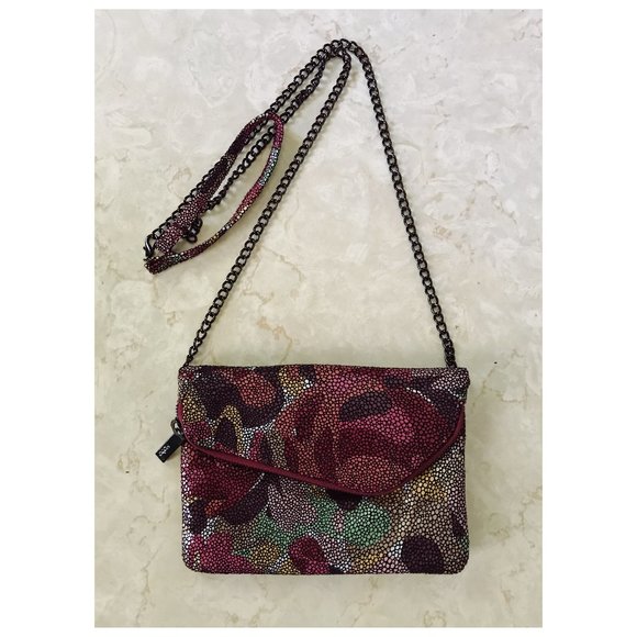 The Sak | Bags | The Sak Metallic Floral Mini Crossbody | Poshmark
